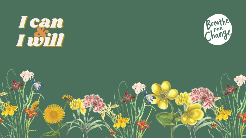 Custom Zoom Backgrounds - Breathe For Change