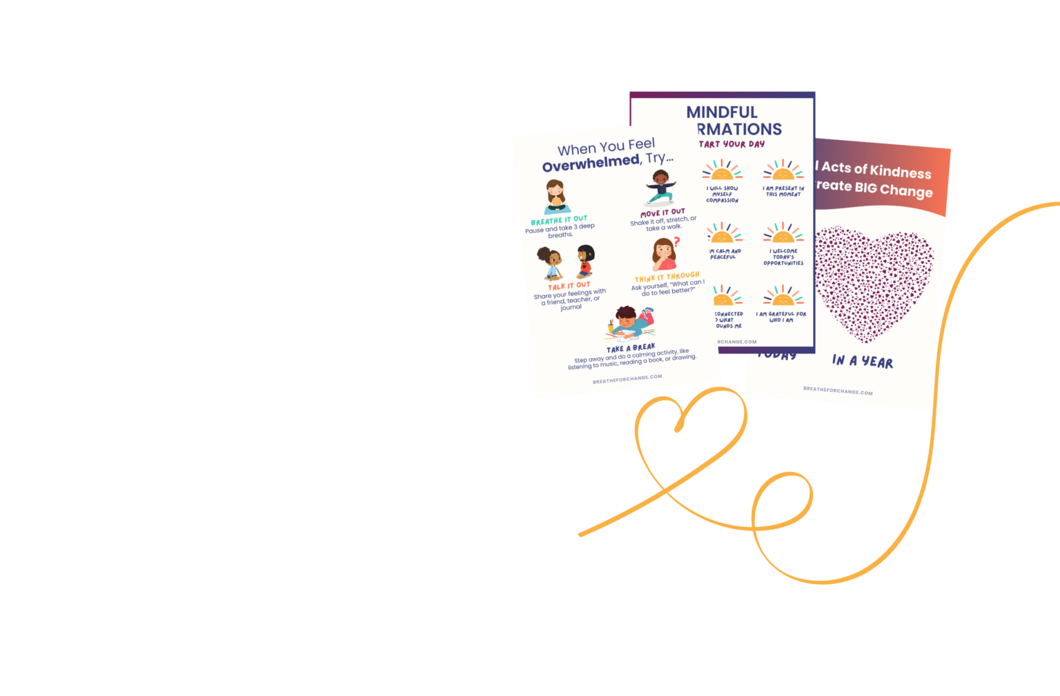 Mindful SEL: Social-Emotional Learning Posters - Breathe For Change