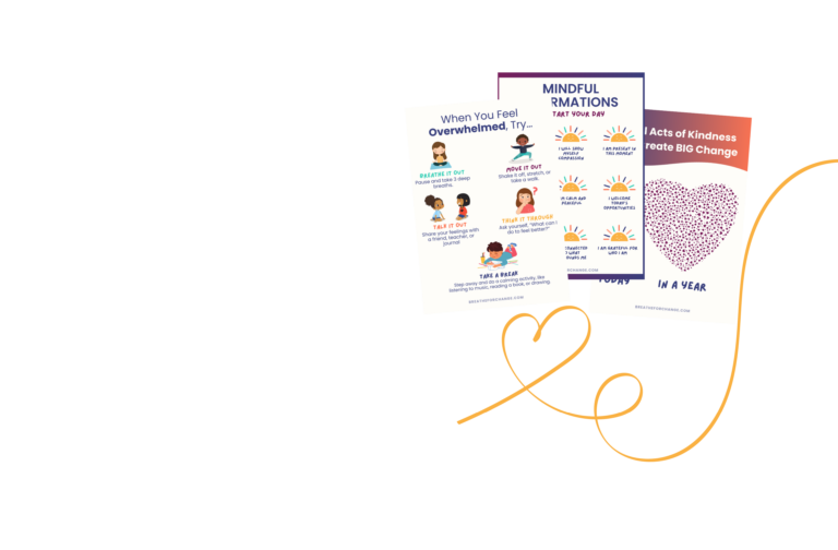 Mindful SEL: Social-Emotional Learning Posters - Breathe For Change