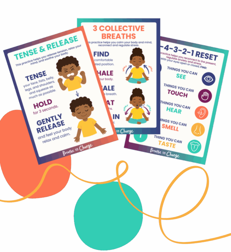 Calm Corner Posters - Breathe For Change