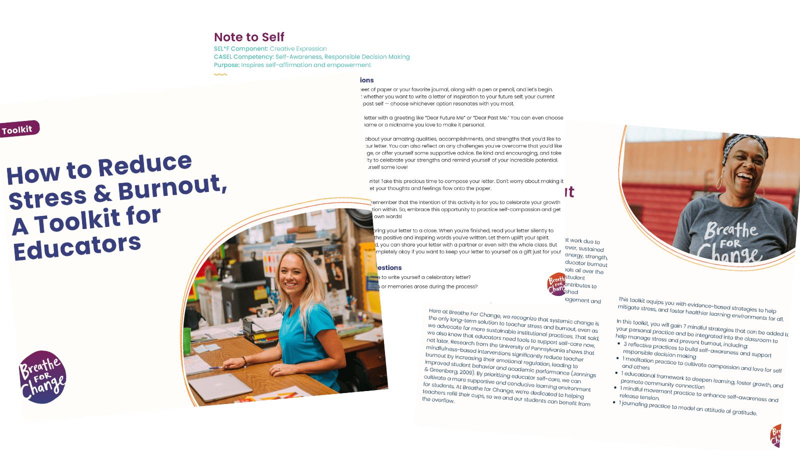 How to Reduce Stress & Burnout, a Toolkit for Educators - Breathe for ...